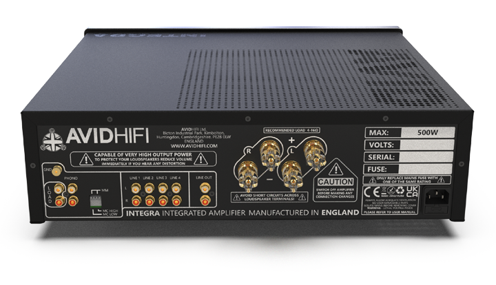 AVID HIFI - Integra Integrated Amplifier